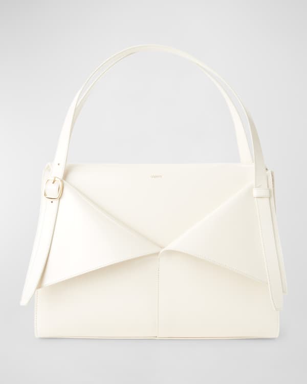 Coperni Denim Ring Pouch Top-Handle Bag | Neiman Marcus