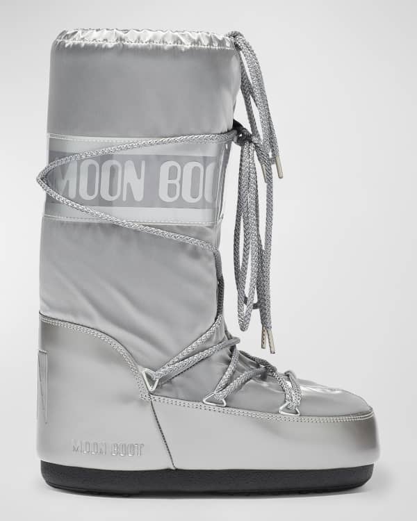 Moon Boot Classic Icon Bicolor Tall Moon Boots | Neiman Marcus