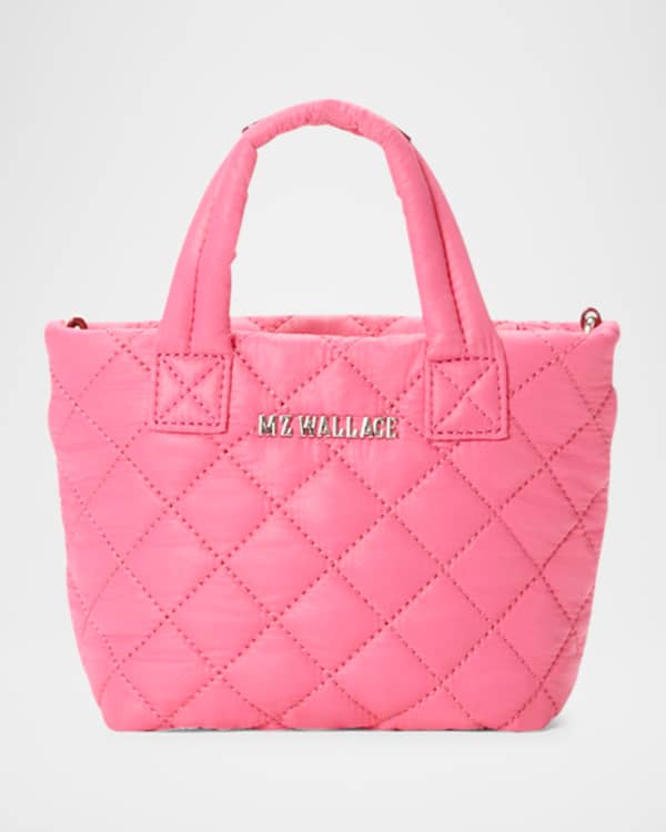 MZ WALLACE Metro Scout Deluxe Denim Quilted Crossbody Bag | Neiman Marcus
