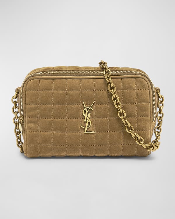 Saint Laurent Lou Medium YSL Camera Bag with Pocket and Tassel in ...