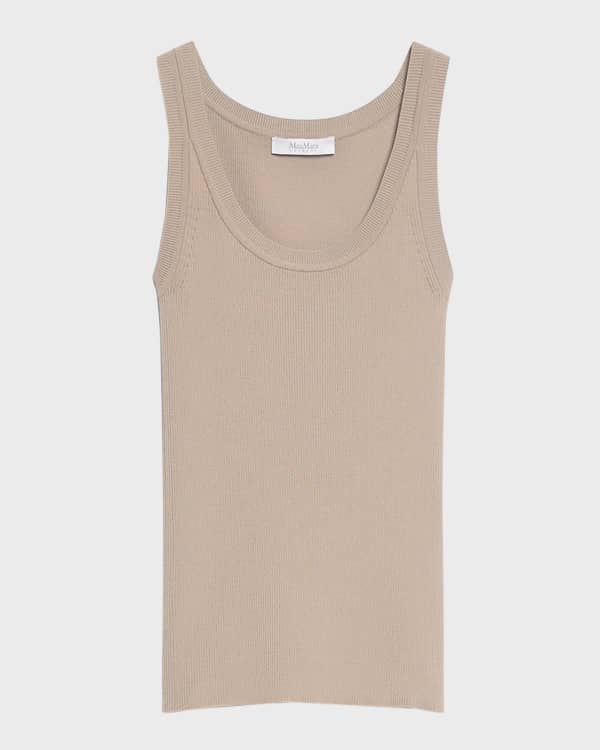 AGOLDE Poppy Scoop-Neck Tank Top | Neiman Marcus