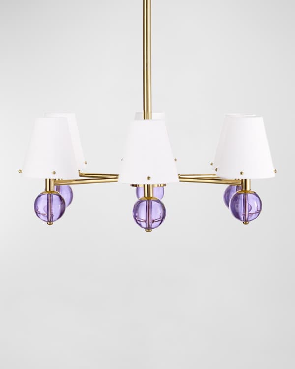 Allegri Crystal by Kalco Lighting Verde 6-Light Chandelier | Neiman Marcus