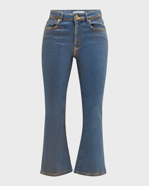 FRAME Le Crop Mini Boot Jeans | Neiman Marcus