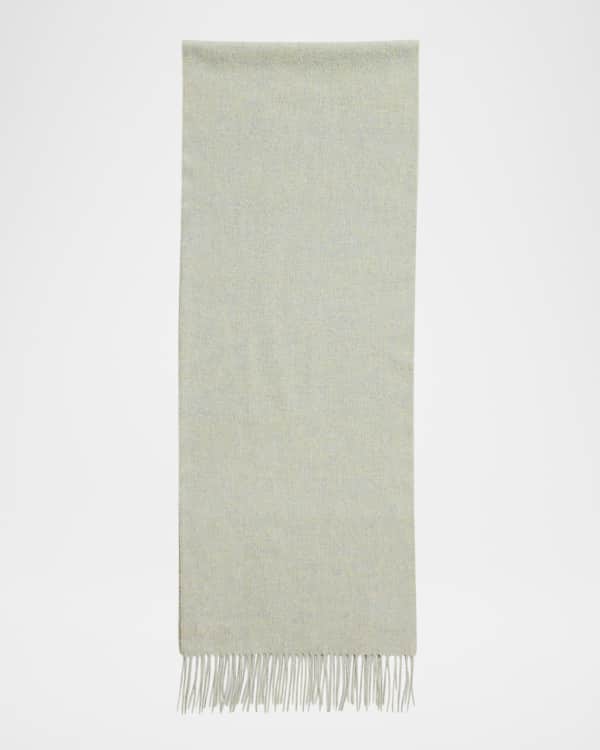 Toteme Monogram Cashmere-Blend Scarf | Neiman Marcus