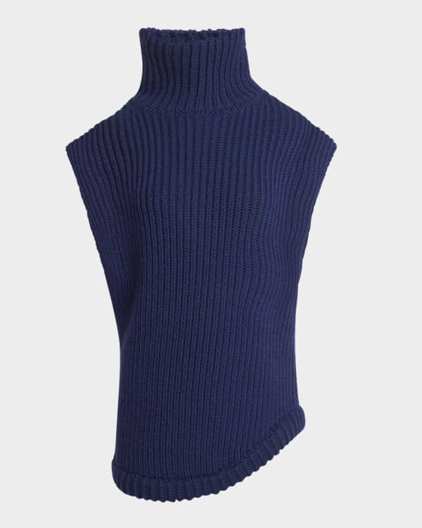 Isabel Marant Faye Zigzag Open Knit Sleeveless Sweater | Neiman Marcus