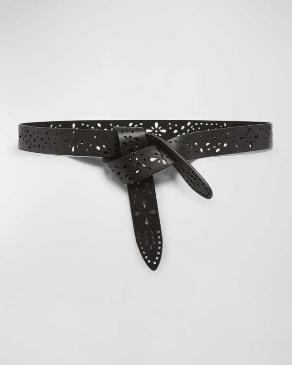 Isabel Marant Lecce Studded Pull-Through Belt | Neiman Marcus