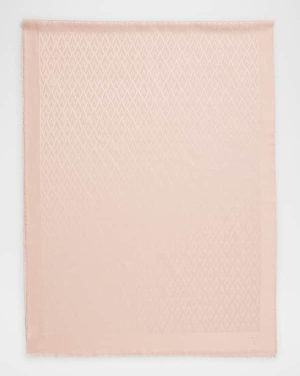 Burberry TB Monogram Silk Scarf | Neiman Marcus