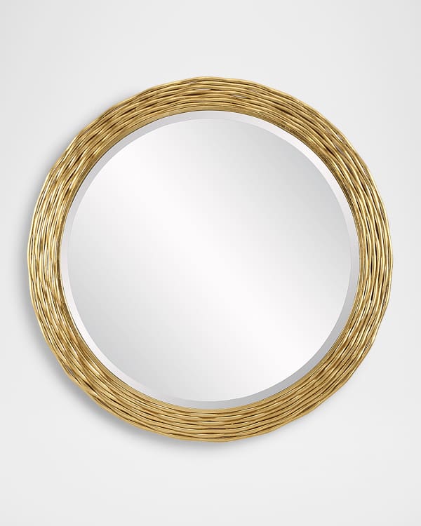 Swirl Round Mirror | Neiman Marcus