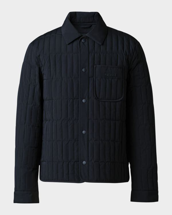 Mackage Men's Graydon City Puffer Jacket | Neiman Marcus