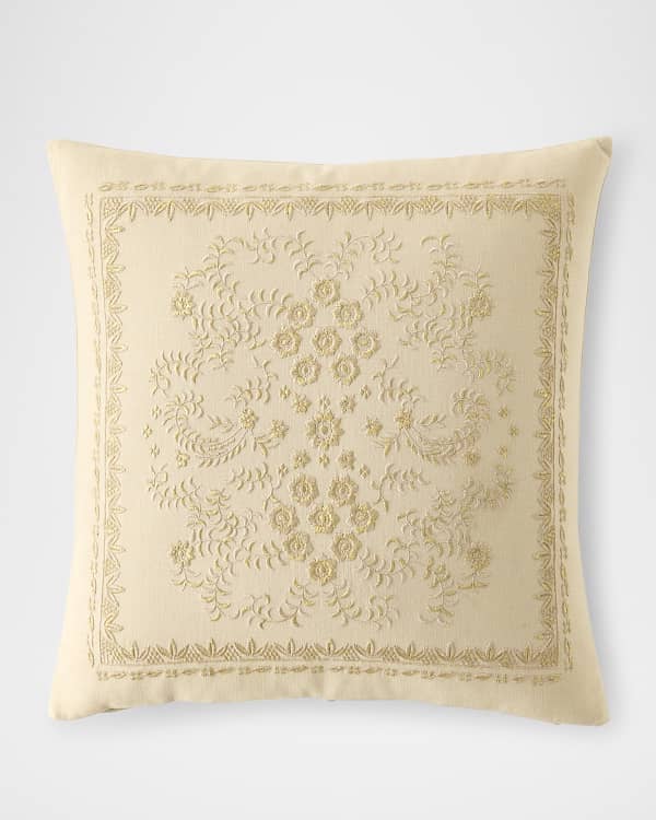 Ralph Lauren Home Bridget Decorative Pillow, 15" x 20" | Neiman Marcus