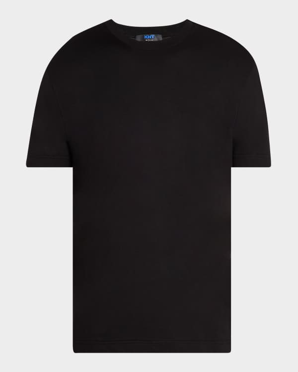 KNT Men's Outline Logo Crewneck T-Shirt | Neiman Marcus