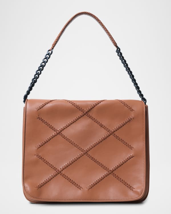 STRATHBERRY Multrees Hobo Leather Shoulder Bag | Neiman Marcus