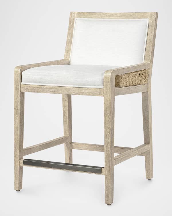 Palecek Conrad Counter Stool, 24" | Neiman Marcus