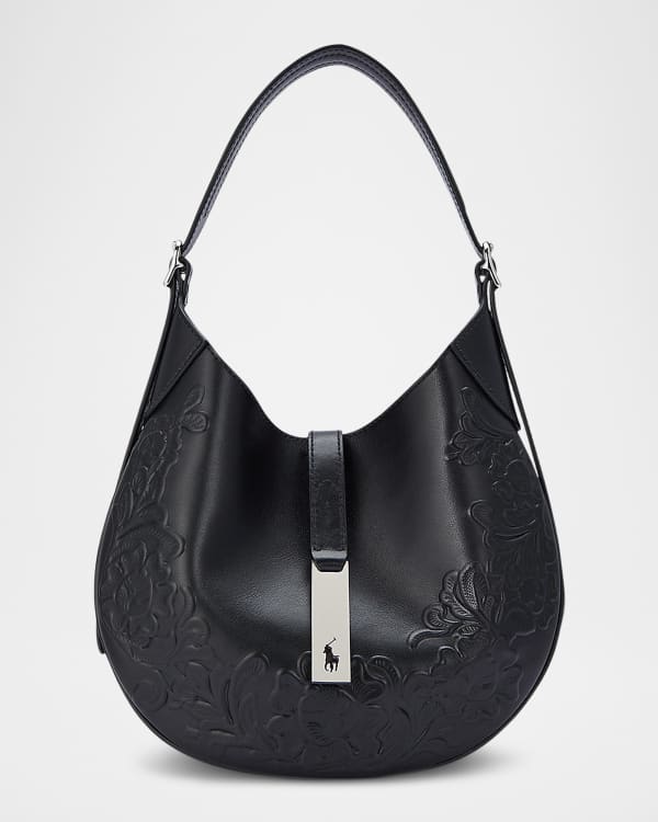 Toteme Scoop Zip Leather Shoulder Bag | Neiman Marcus