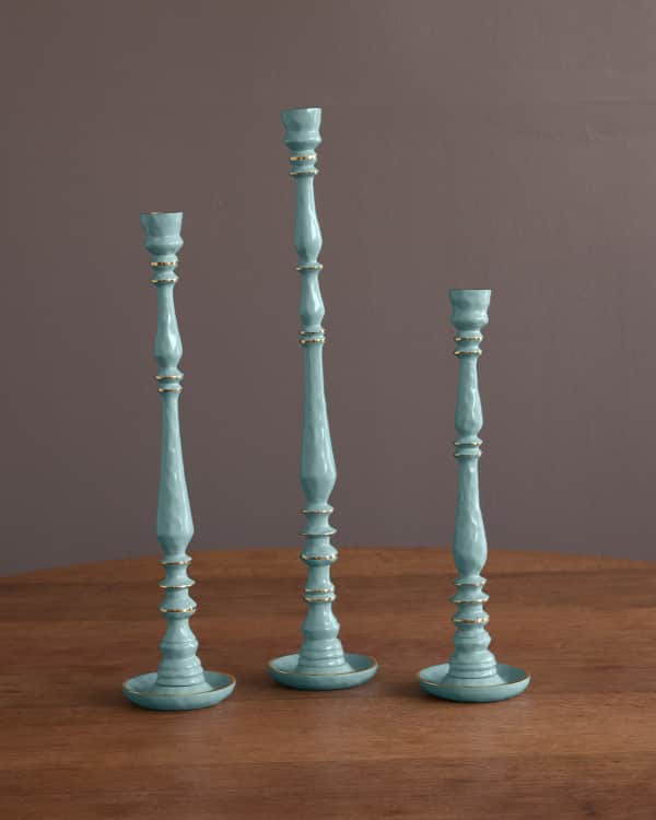 Mariposa Number Candle Holder Set | Neiman Marcus