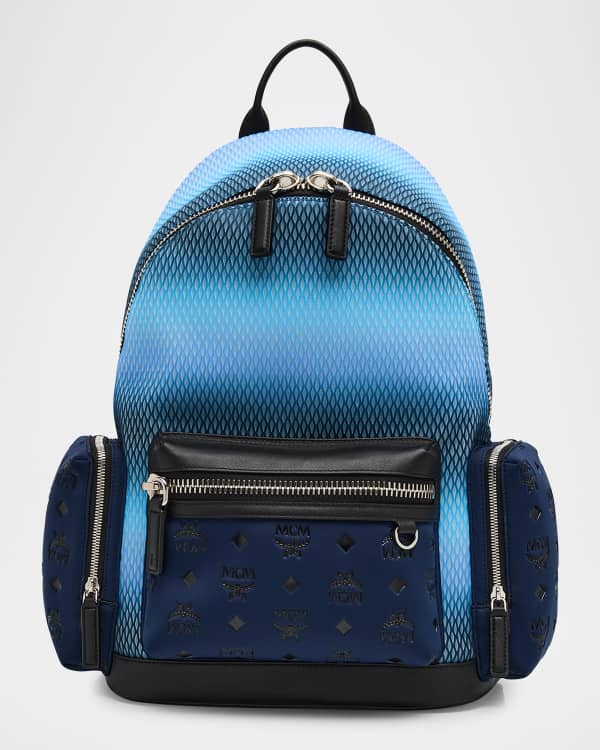 MCM Men's Stark Mega Laurel Visetos Medium Tennis Backpack | Neiman Marcus