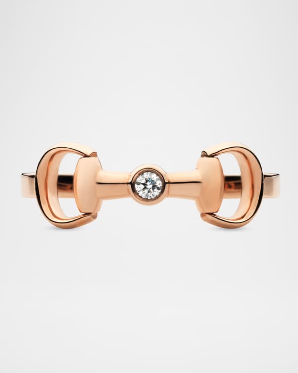 Gucci Diamond Interlocking G Ring | Neiman Marcus