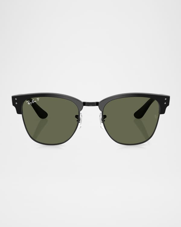 Ray-Ban Men's Metal Double-Bridge Square Sunglasses | Neiman Marcus