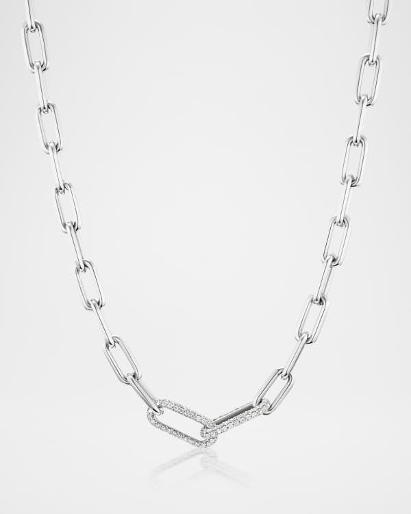 Joanna Laura Constantine Long Wave Link Chain Necklace | Neiman Marcus