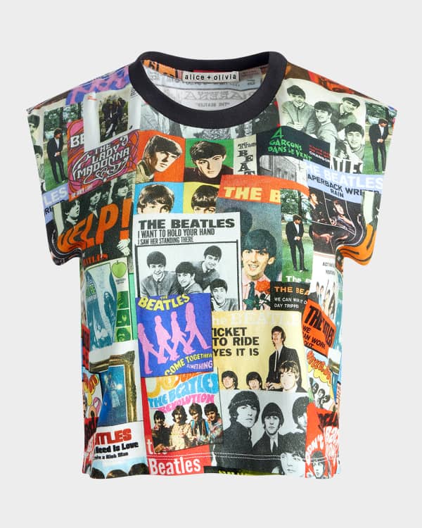 Alice + Olivia Micah Embellished Muscle Tank | Neiman Marcus