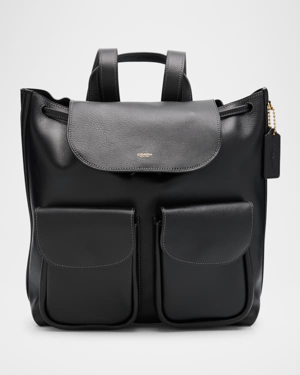 Shinola The Convertible Flap Leather Backpack | Neiman Marcus
