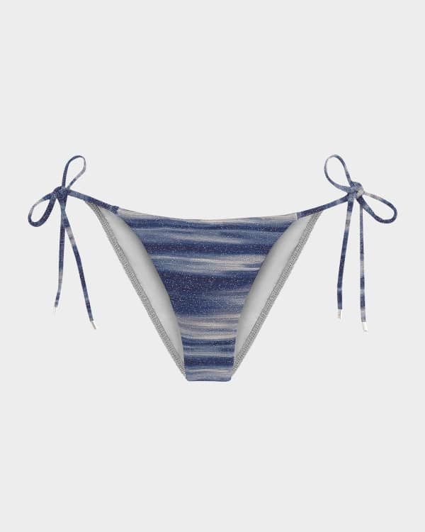Platinum Inspired by Solange Ferrarini Multi-Trim Side-Tie Bikini ...