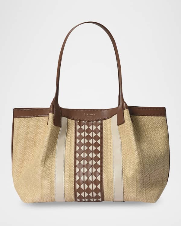Serapian Secret Leather Tote Bag | Neiman Marcus