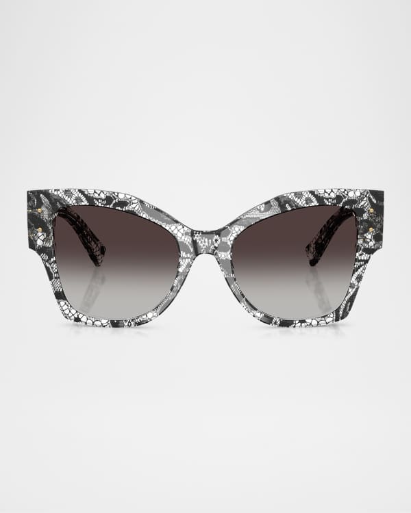 Dolce&Gabbana DG Angular Acetate & Plastic Cat-Eye Sunglasses | Neiman ...