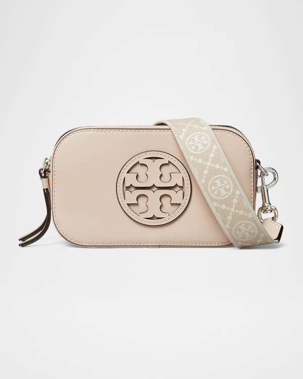 Tory Burch Miller Mini Denim Crossbody Bag | Neiman Marcus