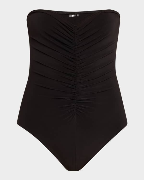 Norma Kamali Marissa High-Leg One-Piece Swimsuit | Neiman Marcus