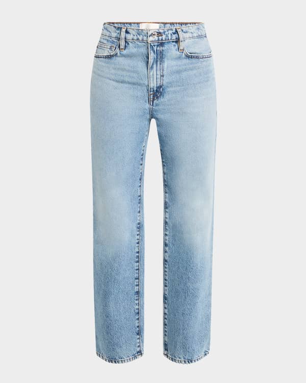 FRAME Le Jane Crop Straight Jeans | Neiman Marcus