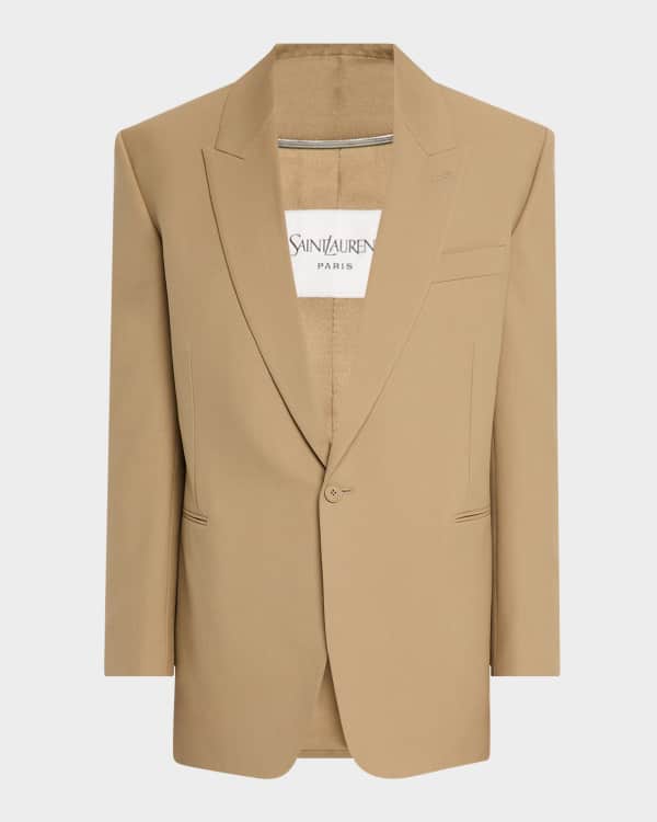 Saint Laurent Men's Gothic Floral Jacquard Sport Coat | Neiman Marcus