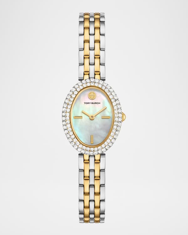 Tory Burch Miller Swirl Watch - Gold-Tone Stainless Steel | Neiman Marcus