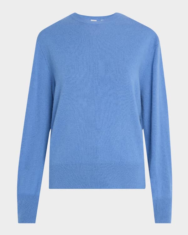 FRAME Chunky Wool-Cashmere Sweater | Neiman Marcus