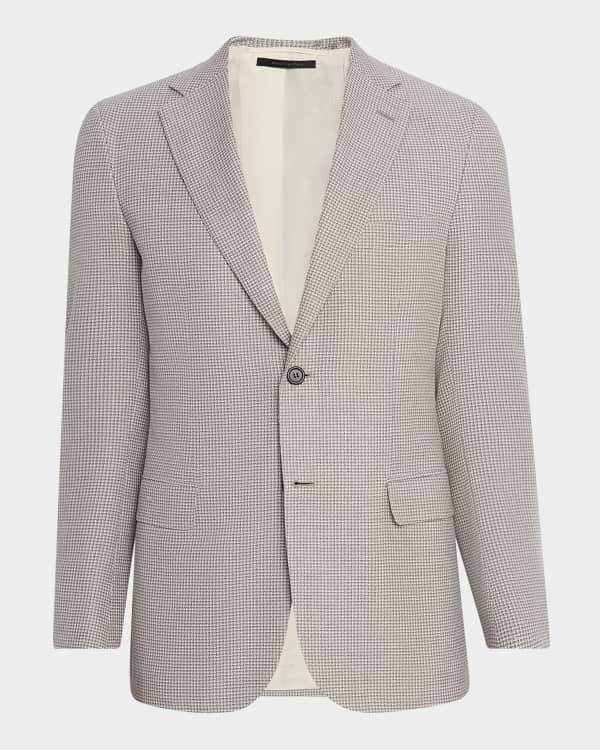 TOM FORD Men's Grand Prince of Wales Shelton Sport Coat | Neiman Marcus