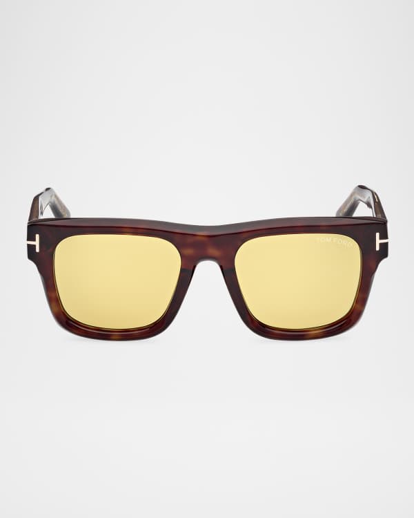 TOM FORD Men's Kevyn Polarized Acetate Square Sunglasses | Neiman Marcus