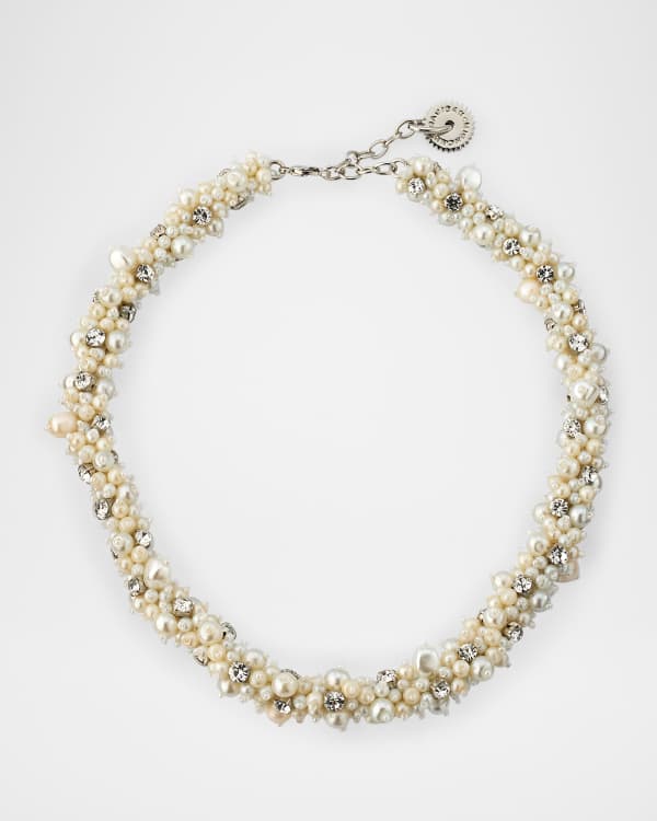 Kenneth Jay Lane Crystal Link Collar Necklace | Neiman Marcus