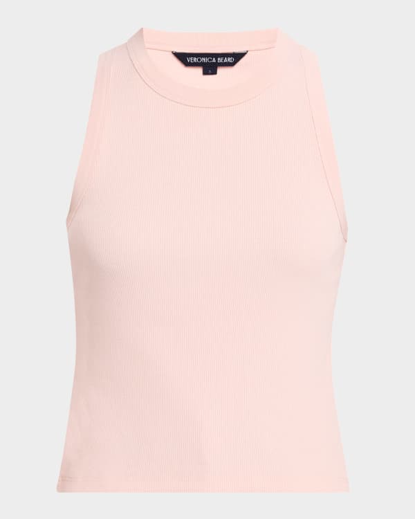 Cinq a Sept Lizzie Pearly Chain Embellished Tank Top Cinq a Sept Lizzie Pearly Chain Embellished Tank Top