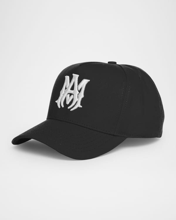 Amiri Men's Leather MA Baseball Hat | Neiman Marcus