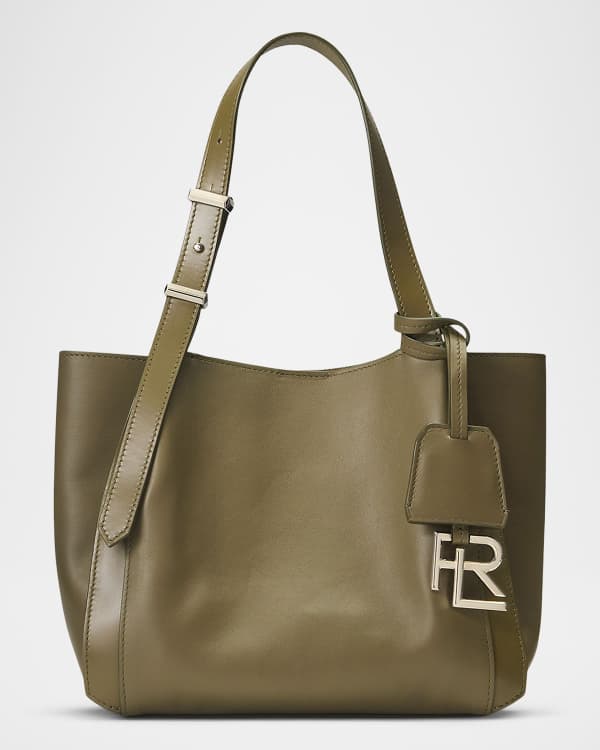 Ralph Lauren Collection RL 888 Calf-Suede Tote | Neiman Marcus