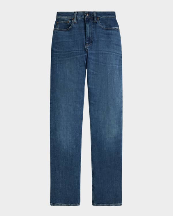 Rag & Bone Shea High-Rise Relaxed Straight Combo Jeans | Neiman Marcus