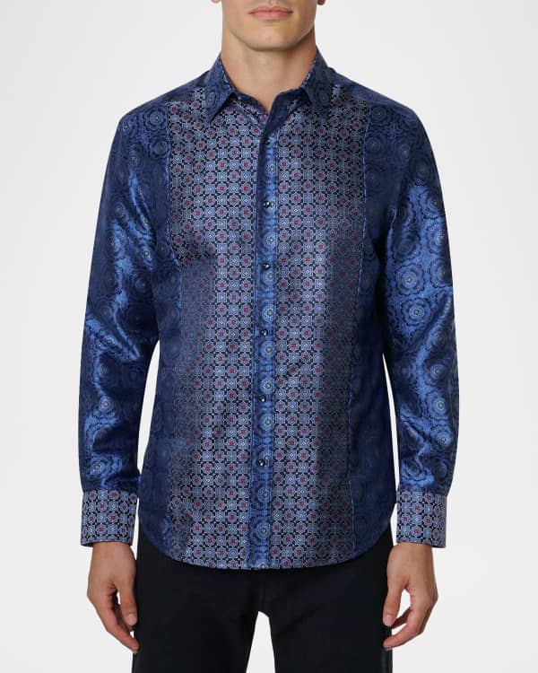 Robert Graham Men's Mu Alum Tonal Sport Shirt | Neiman Marcus