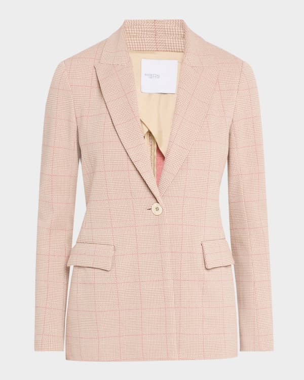 Proenza Schouler Archer Wool Twill Single-Breasted Jacket | Neiman Marcus