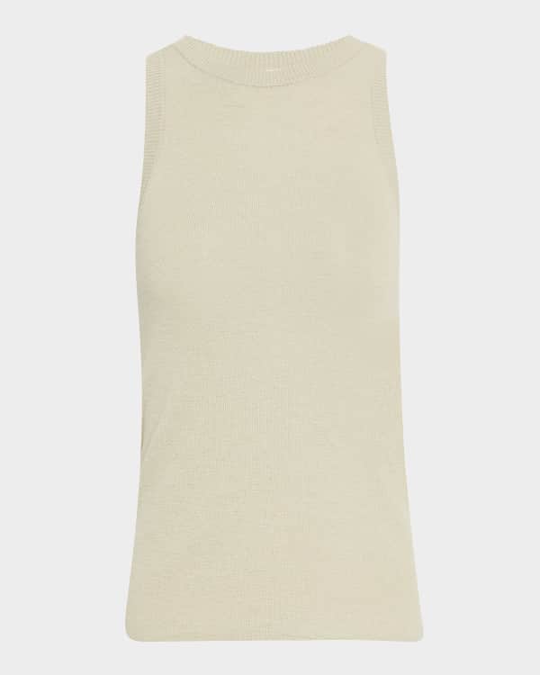 Co Ribbed Knit Tank | Neiman Marcus
