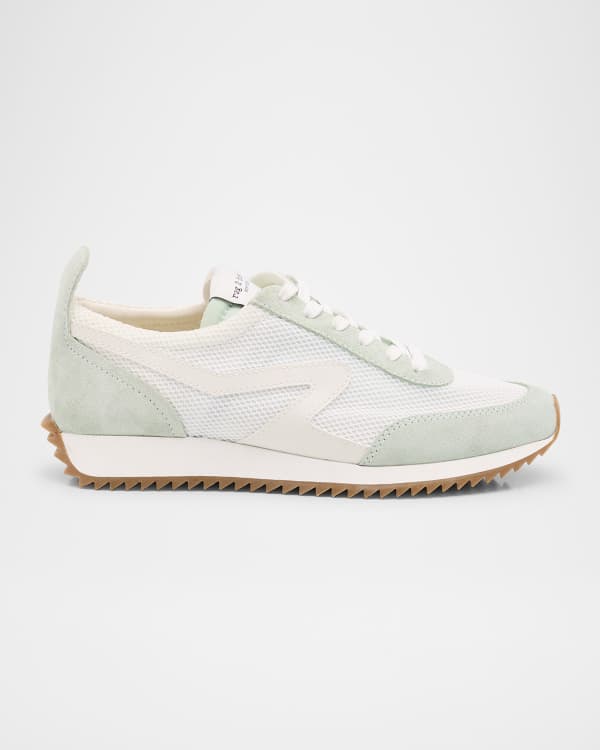 Rag & Bone Retro Mixed Leather Runner Sneakers | Neiman Marcus