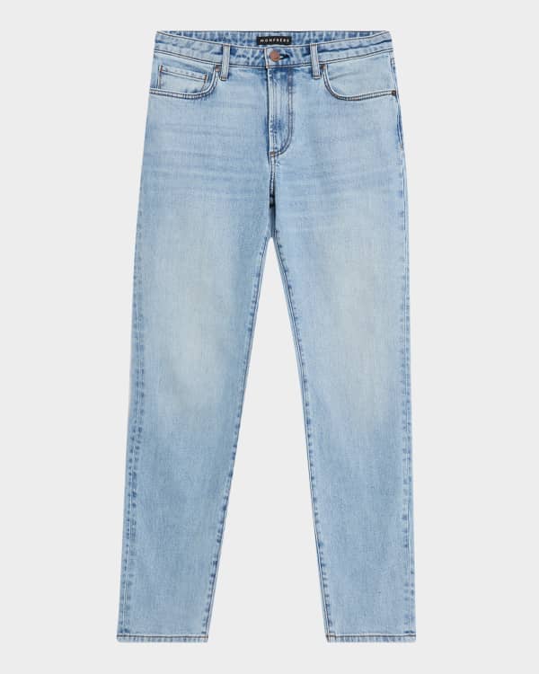 monfrere Men's Brando Linen-Blend Jeans | Neiman Marcus