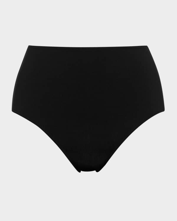 Zimmermann Devi Eyelet High-Waist Bikini Bottoms | Neiman Marcus