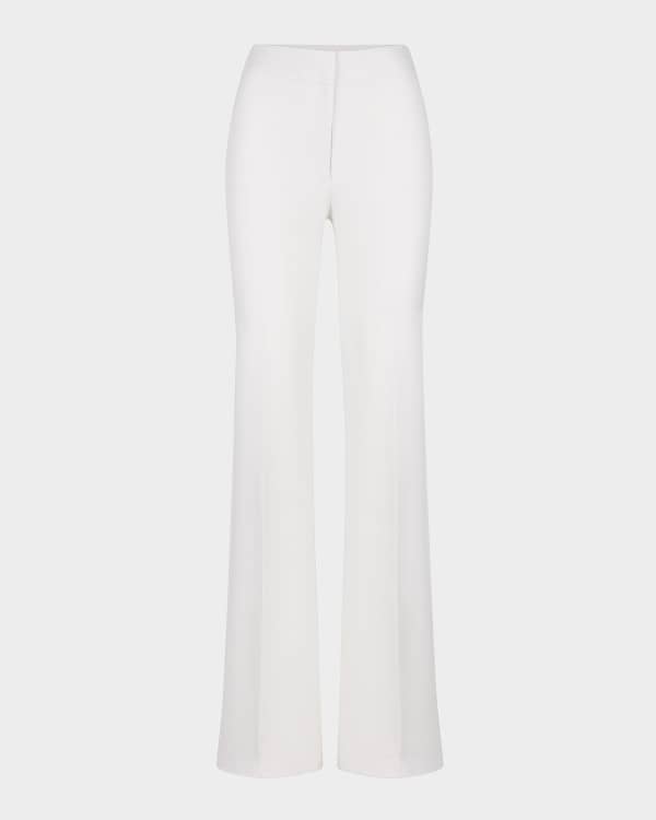 Smythe Stretch Bootcut Pants | Neiman Marcus