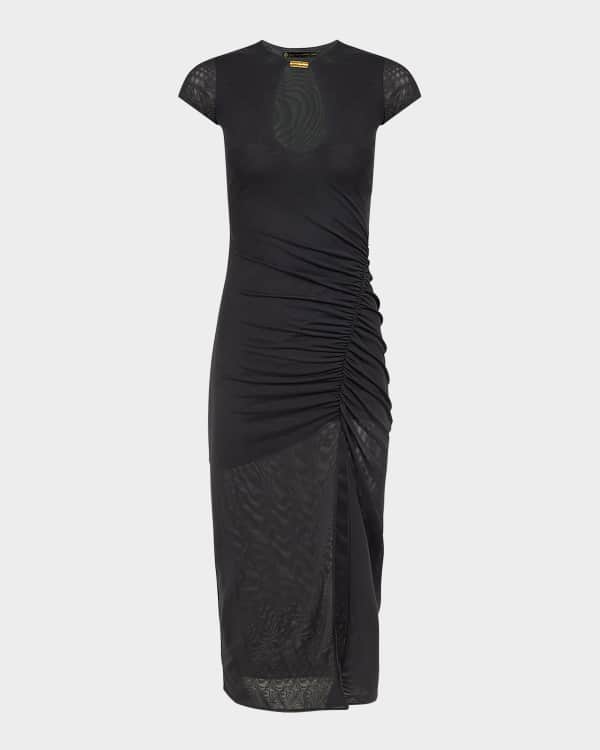 Vix Solid Melina Detail Maxi Dress | Neiman Marcus