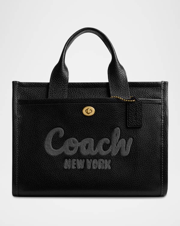 Coach Cargo Denim Box Tote Bag | Neiman Marcus